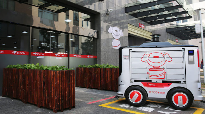 JD driverless delivery vehicles in live mainland test - Inside Retail ...